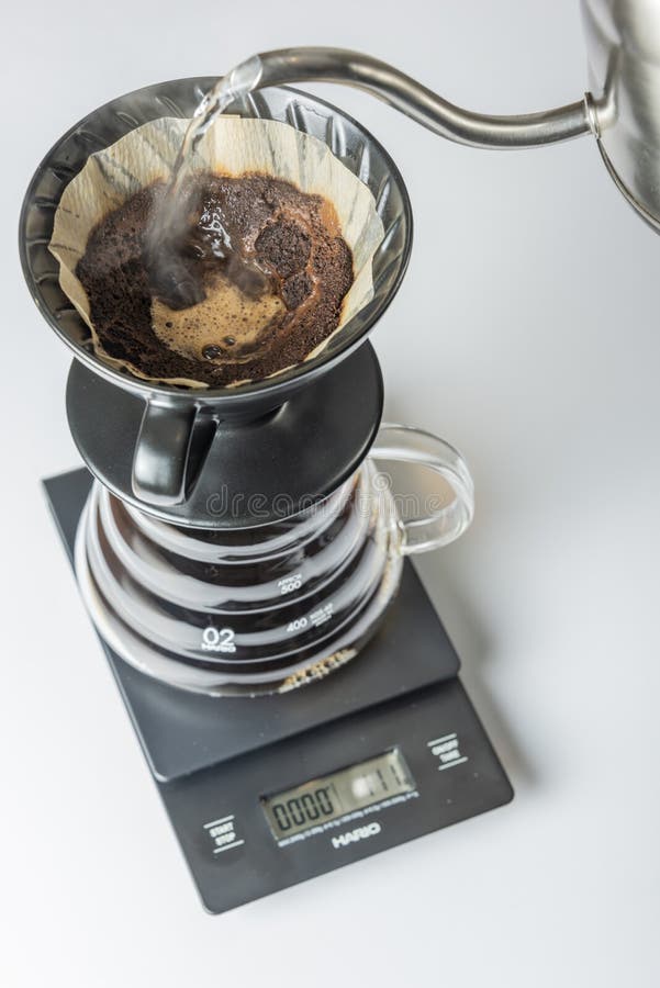 The Different Stages of the Hario Pour Over Drip Process. 11.01.2020 ...