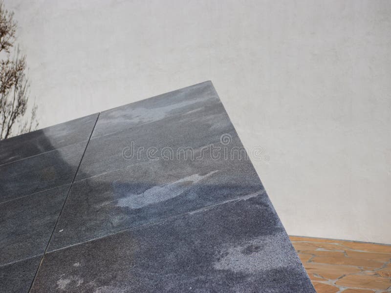 Different Stone Textures in Triangle Stock Photo - Image of garden ...