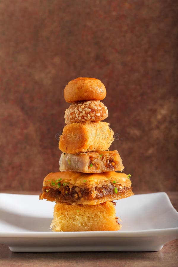 Different sweet desserts stock photo. Image of cakes - 215679074