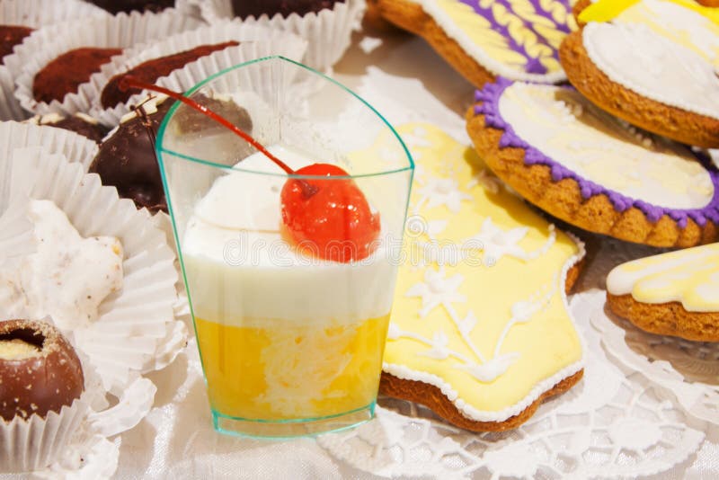 Different sweets stock image. Image of assorts, luxury - 59814425