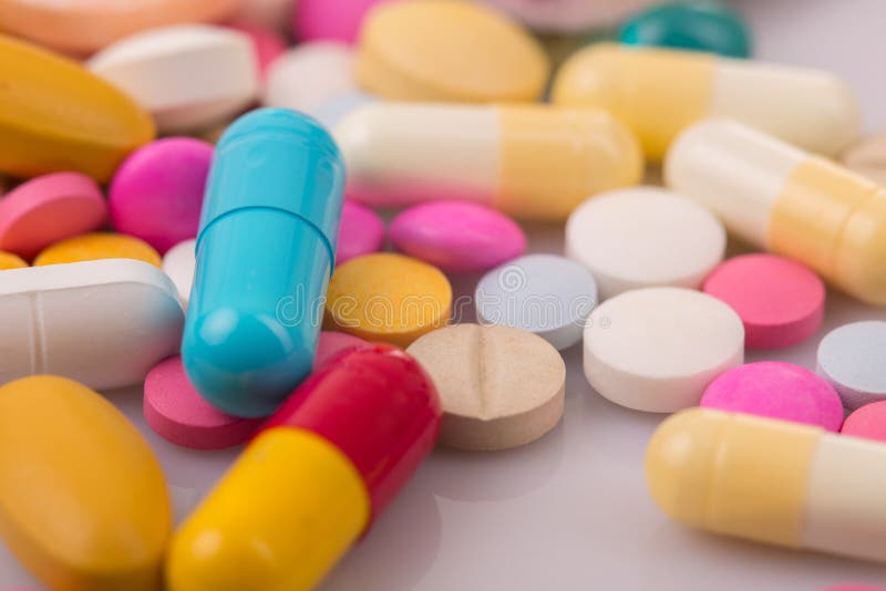 Pills stock photo. Image of healthy, antibiotic, medicament - 149721590