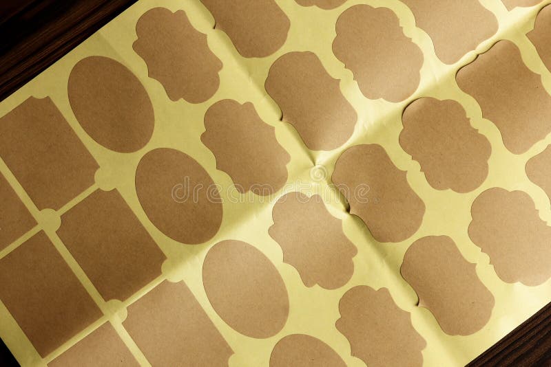 Different Tags Stickers for Inscriptions Stock Photo - Image of market ...