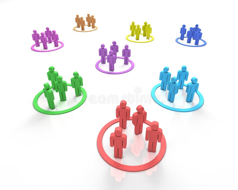 Different teams stock illustration. Illustration of communication ... Different teams stock illustration. Illustration of communication ...