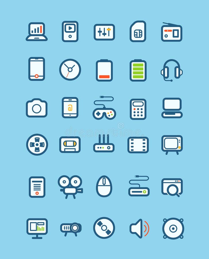 Tech Pictogram Stock Illustrations – 28,567 Tech Pictogram Stock ...