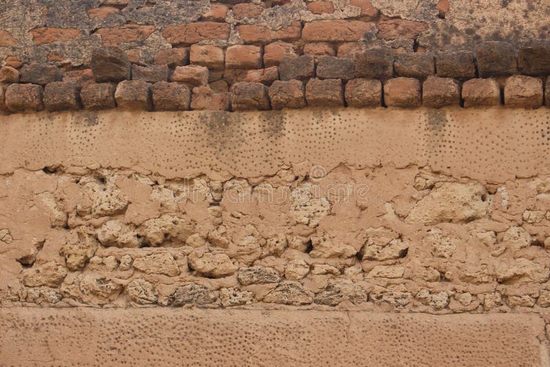 Different Texture Brick Wall Lime Plaster Texture Lime Stock Photo ...