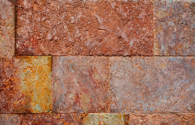 The Different Textures of Processed Stone. Stock Photo - Image of ...