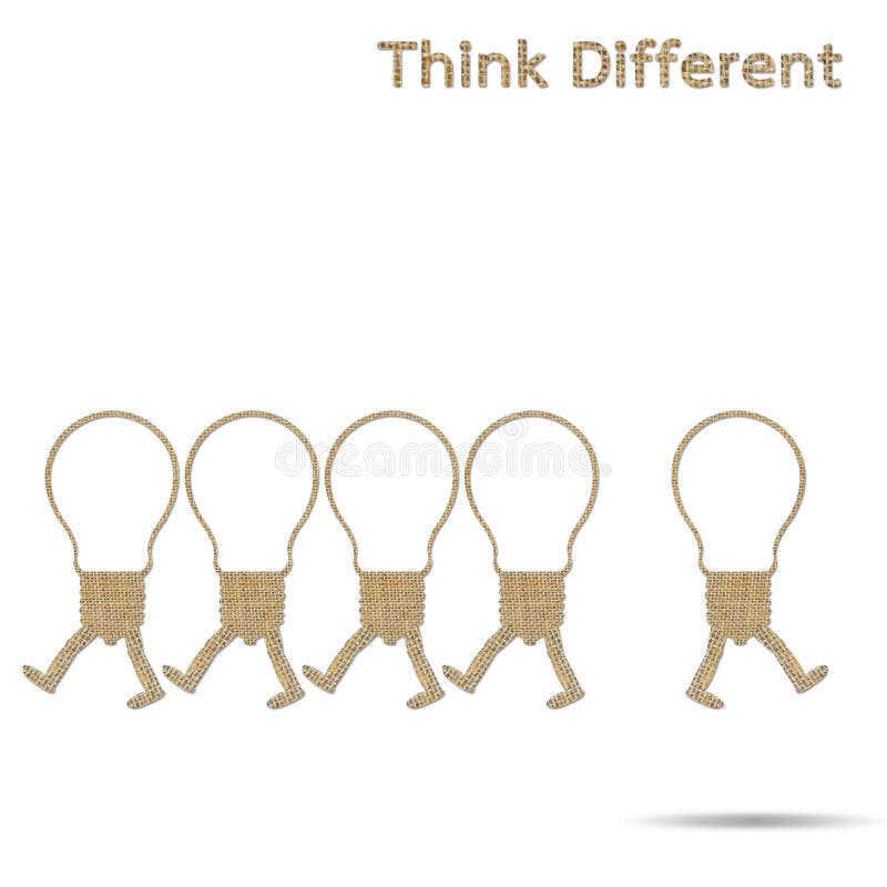 Different thinking stock vector. Illustration of thinking - 47033877
