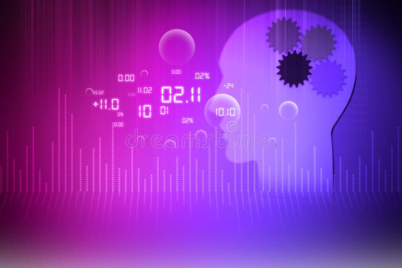 Different Thinking of an Idea Stock Illustration - Illustration of ...