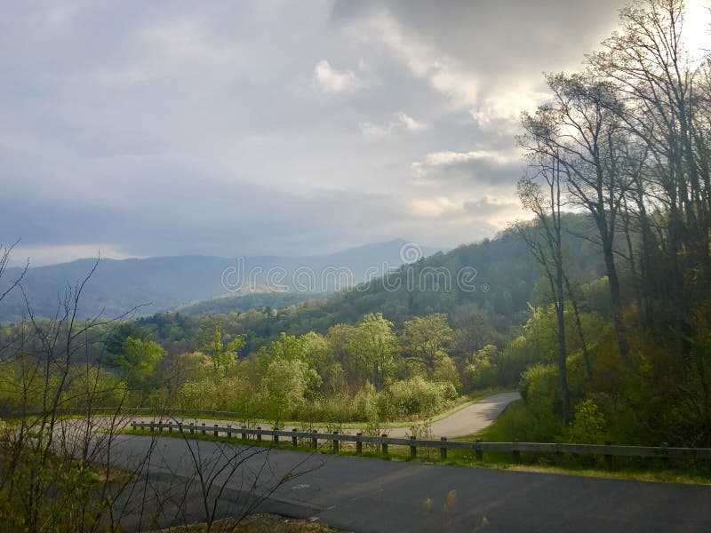 Summer in the Blue Ridge Mountains Stock Image - Image of carolina ...