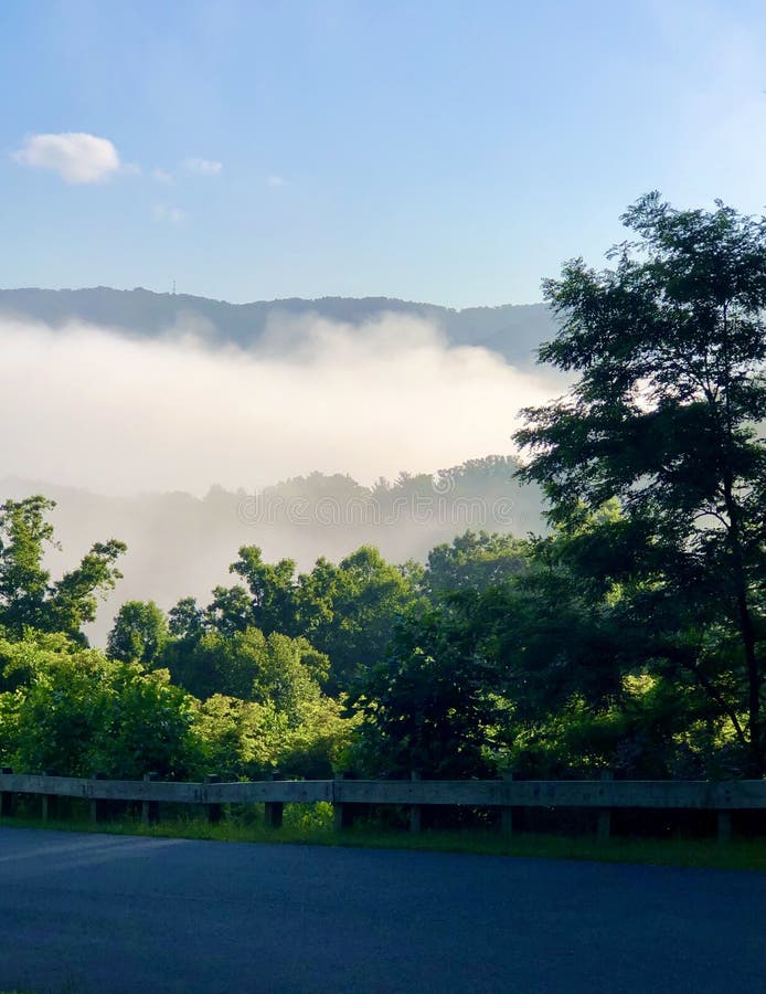 Summer in the Blue Ridge Mountains Stock Photo - Image of blue, north ...