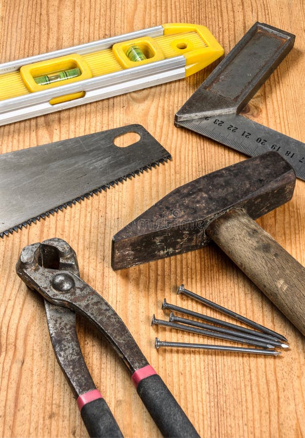 Different tools stock image. Image of metal, improvement - 25210289