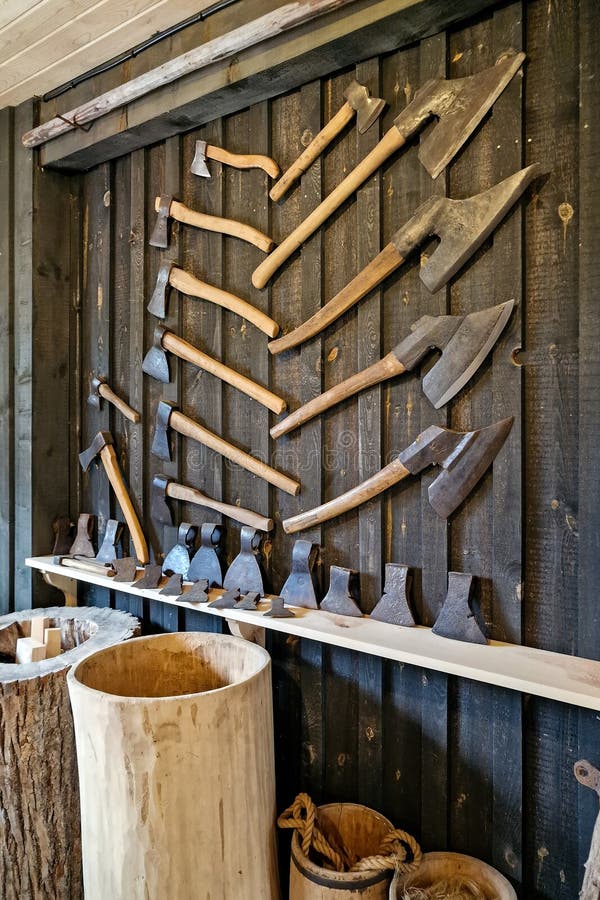 Different Tools in the Woodworking Museum, Latvia Editorial Photography ...