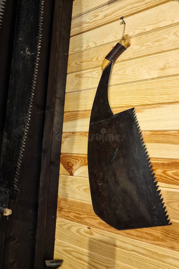 Different Tools in the Woodworking Museum, Latvia Editorial Photography ...