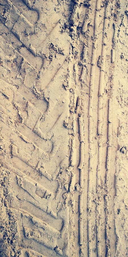 Different Traces on Different Surfaces Stock Image - Image of grass ...