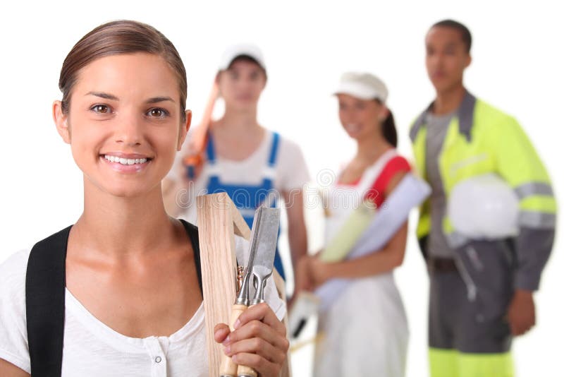 Group Trades Workers Stock Photos - Free & Royalty-Free Stock Photos ...