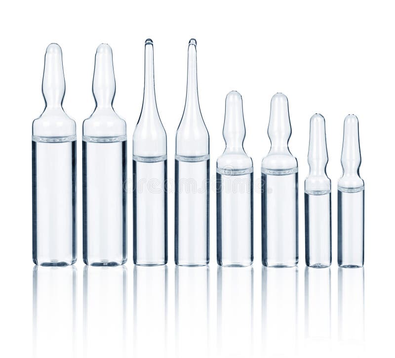 Medical Ampoules. Many Ampoules Stock Image - Image of science ...