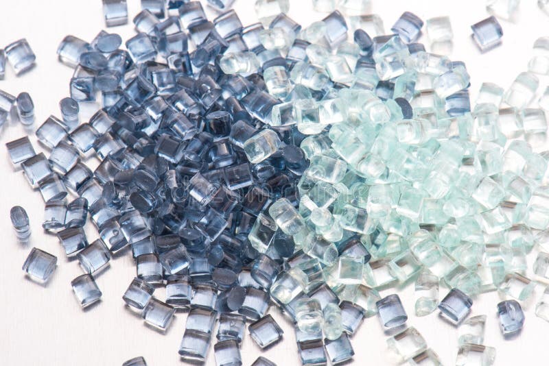 3 Different Polymer Plastic Resins in Lab Stock Photo - Image of ...