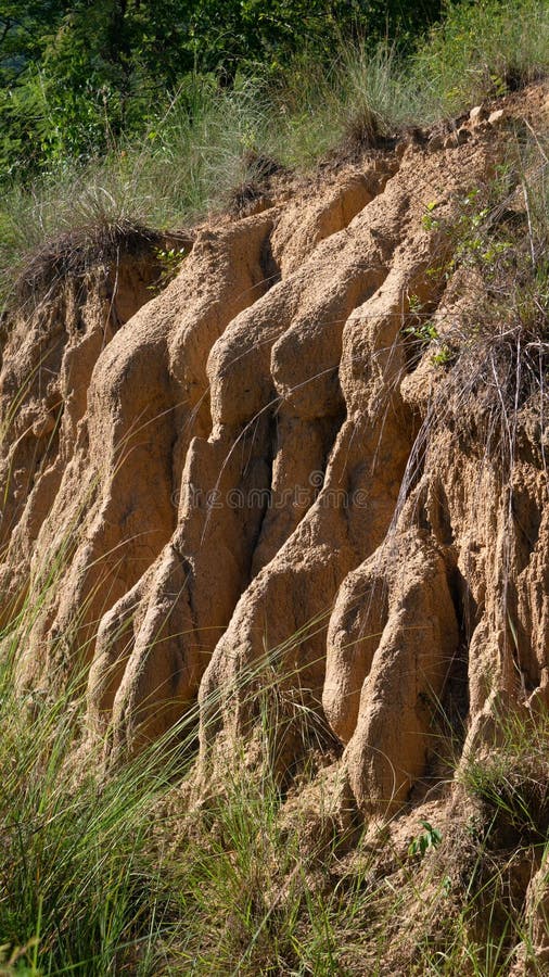 Different Type Shapes of Mud Stock Photo - Image of erosion, natural ...