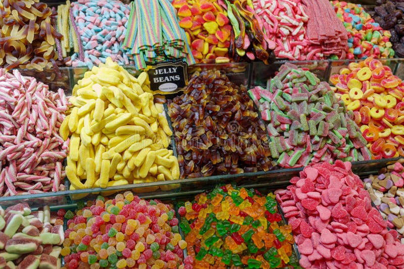 Different Type of Turkish Sweets on Display at Grand Bazaar, Istanbul ...