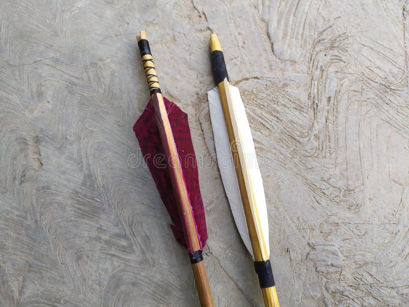 Different Types of Arrow Feathers Stock Photo - Image of types, metal ...