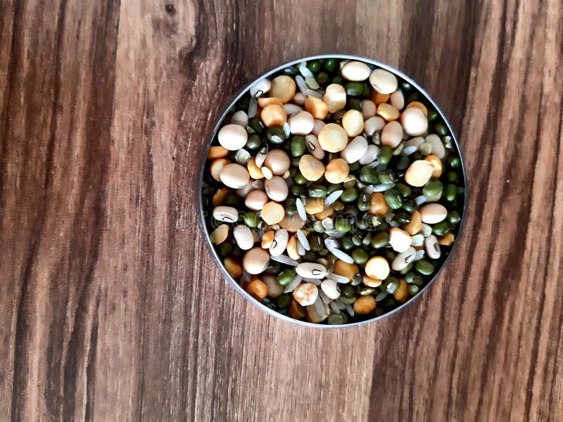 Different Types of Beans Filled in the Bowl Stock Image - Image of ...