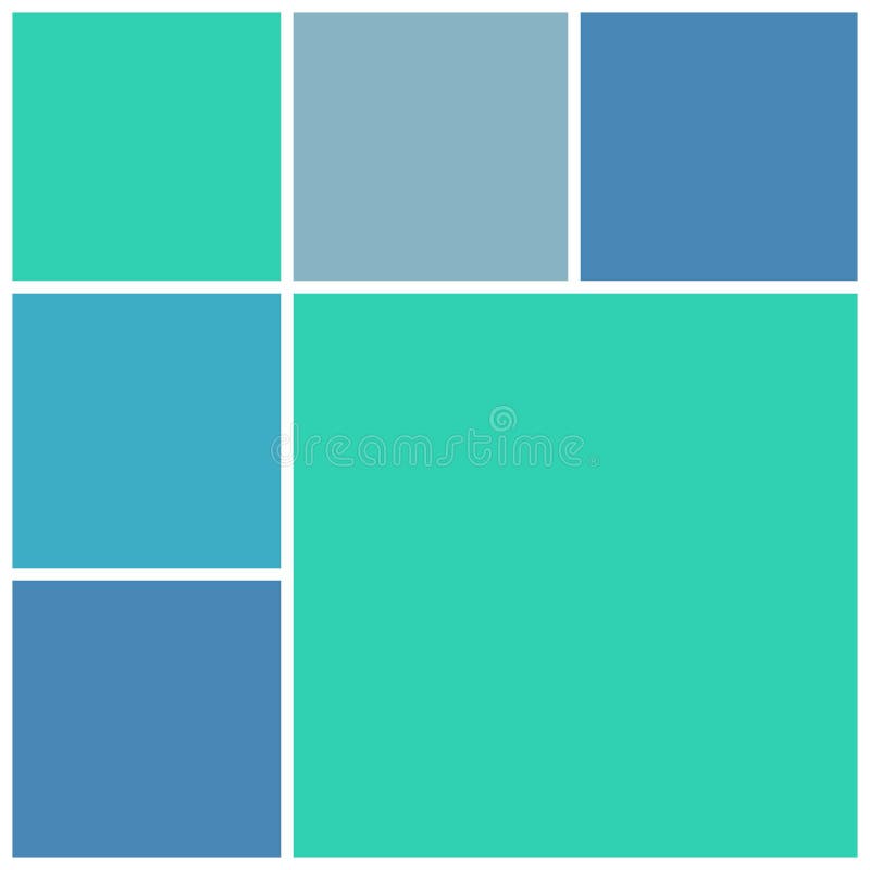 Different Types of Blue Colors Samples or Interiors Tones Stock ...
