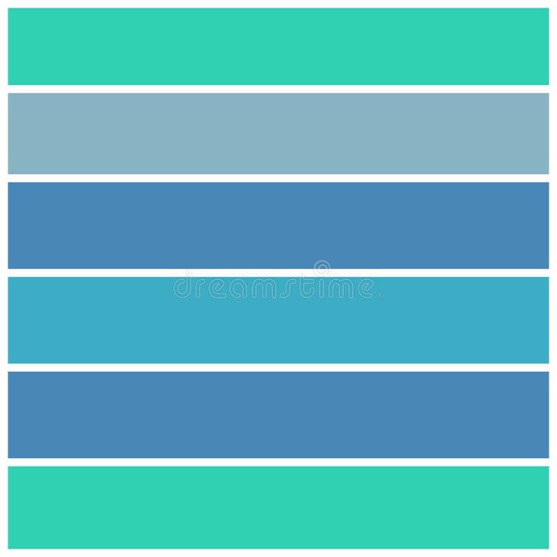 Different Types of Blue Colors Samples or Interiors Tones Banner ...