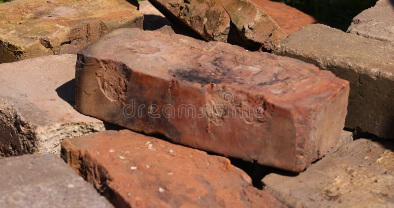 Different Types of Bricks after Dismantling the Old Building Stock ...