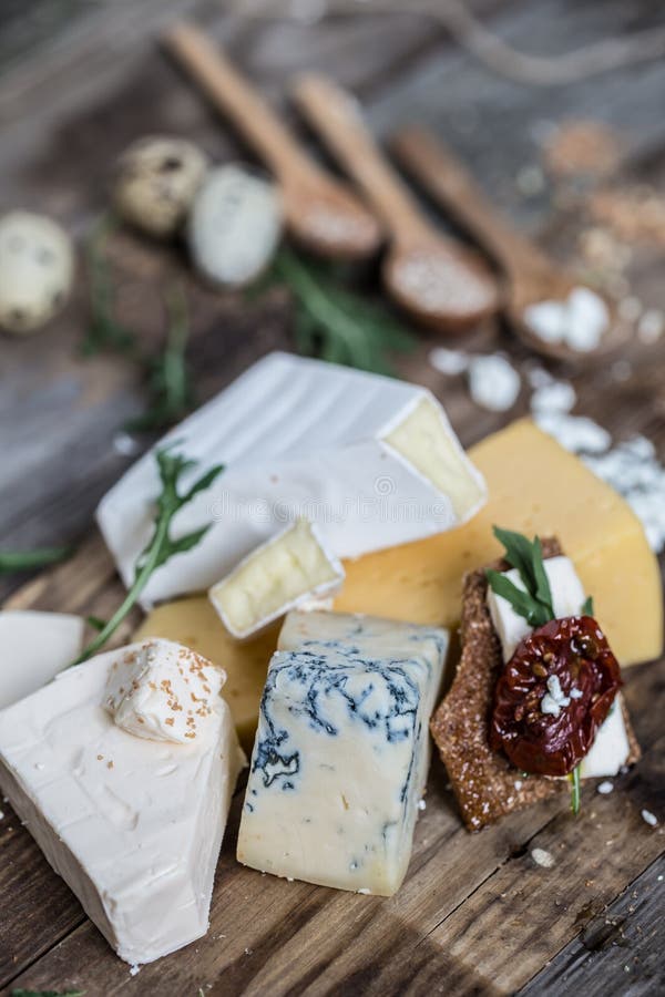 Different Types of Cheese Composition Stock Image - Image of dairy ...