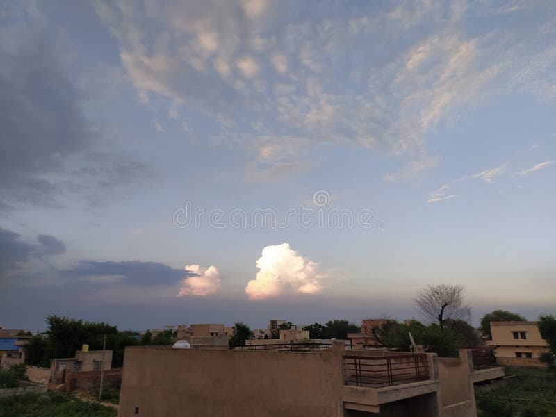 Different Types of Clouds in the Sky Stock Image - Image of colourful ...