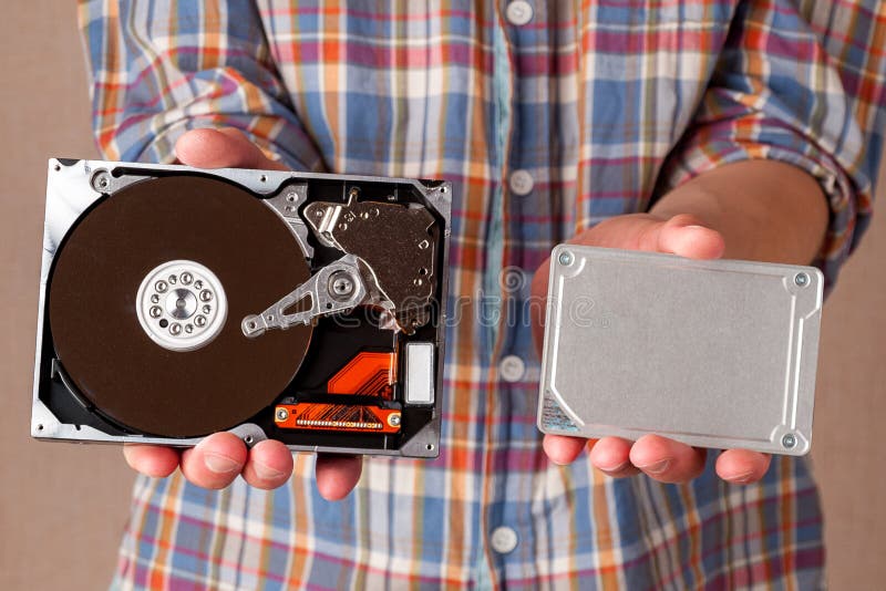 Different Types of Computer Drives, Hard Disk Drives and SSD Drives of ...