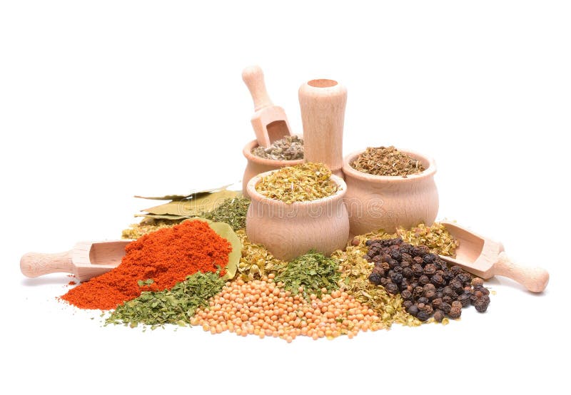 Different Types of Condiments Stock Image - Image of curry, brown: 86972061