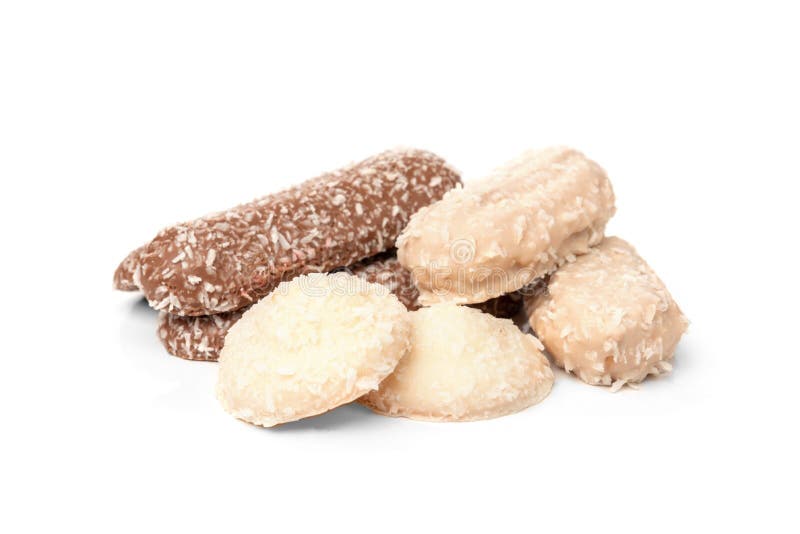 Different Types of Cookies Isolated on White Background Stock Photo ... Different Types of Cookies Isolated on White Background Stock Photo ...