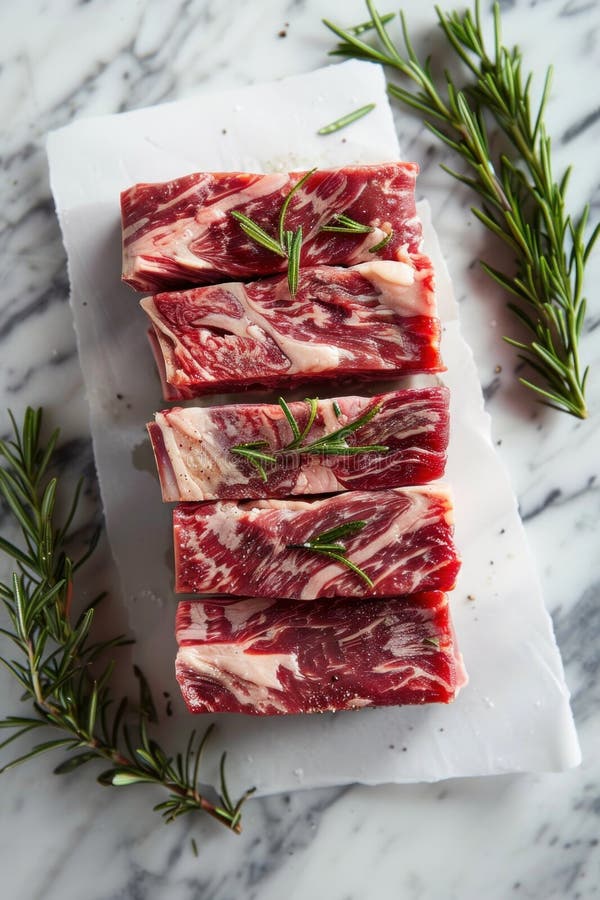 Different Types of Cuts of Beef, Lamb and Chicken Stock Illustration ...