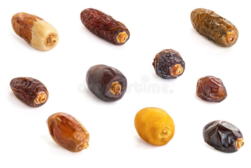 Different Types of Dates Single Stock Photo - Image of east, dessert ...