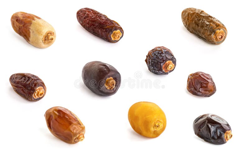Different Types of Dates Single Stock Photo - Image of east, dessert ...