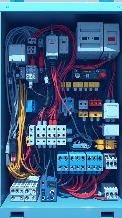 Different Types of Electrical Connectors and Terminals Stock ...
