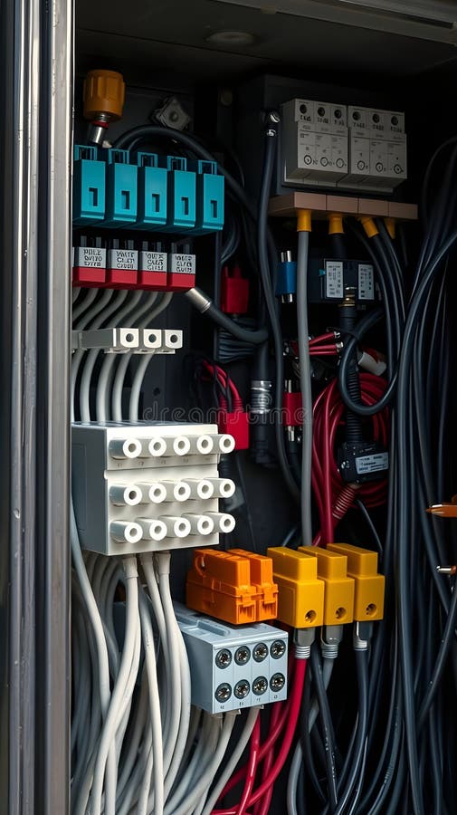 Different Types of Electrical Connectors and Terminals Stock ...