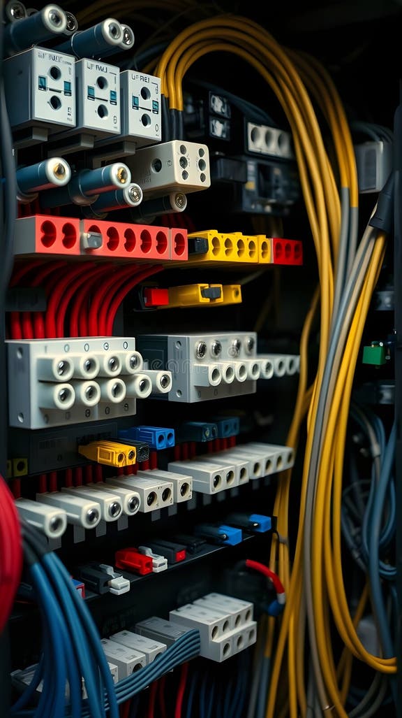 Different Types of Electrical Connectors and Terminals Stock ...