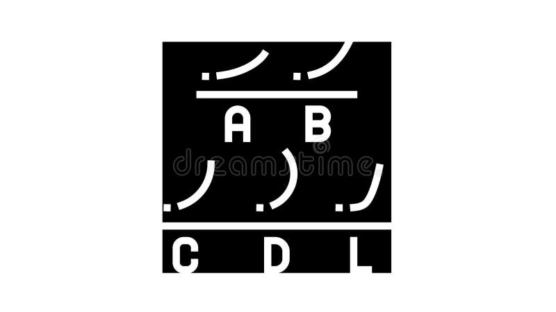 Different Types of False Eyelashes Glyph Icon Animation Stock Video ... Different Types of False Eyelashes Glyph Icon Animation Stock Video ...
