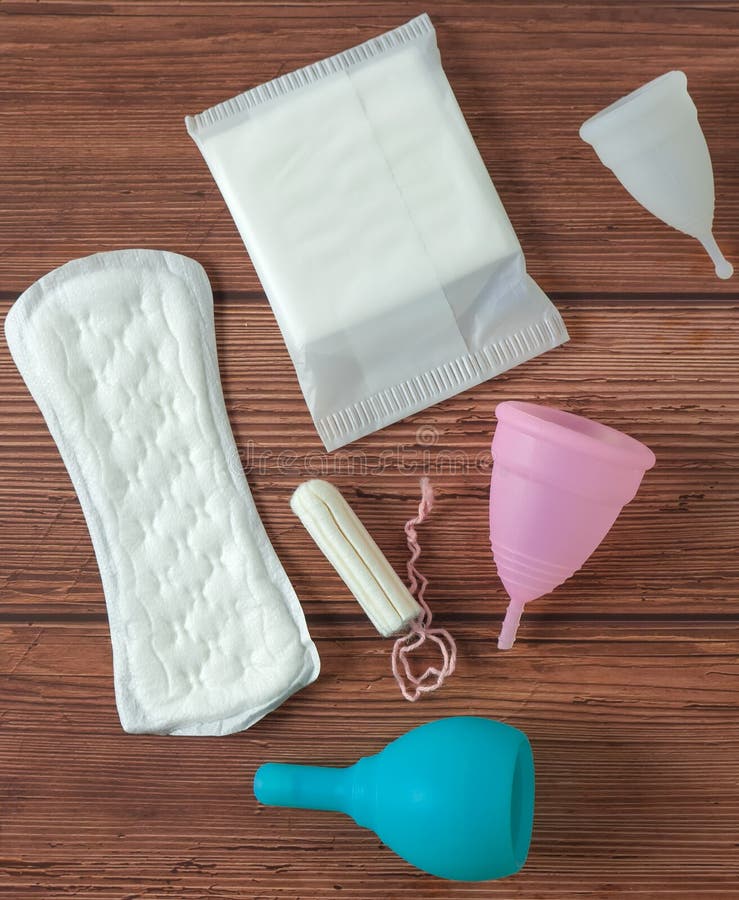 Different Types Of Feminine Menstrual Hygiene Materials Products Such