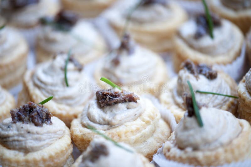 Different Types of Finger Food for Appetizer Stock Image - Image of ...