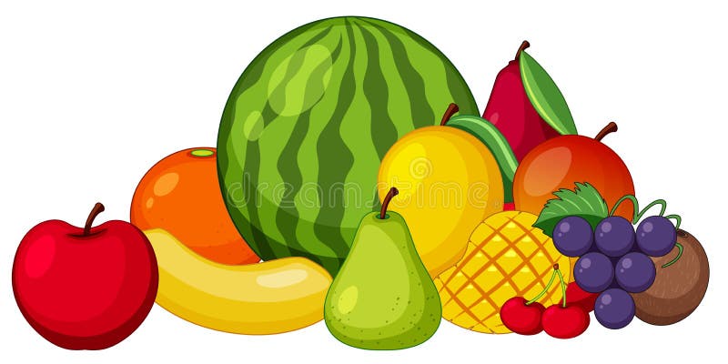 Different Types Of Fruits Images Clipart