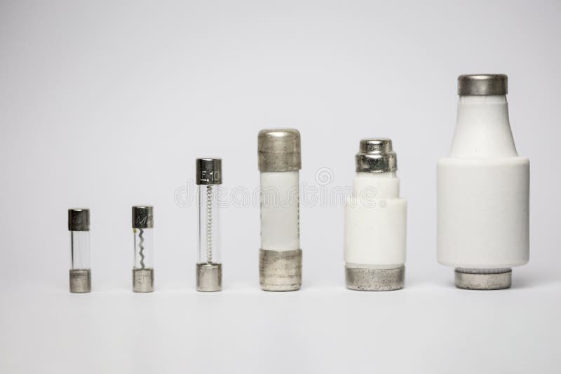 Different Types of Fuses Used in Electrical Applications Stock Image ...