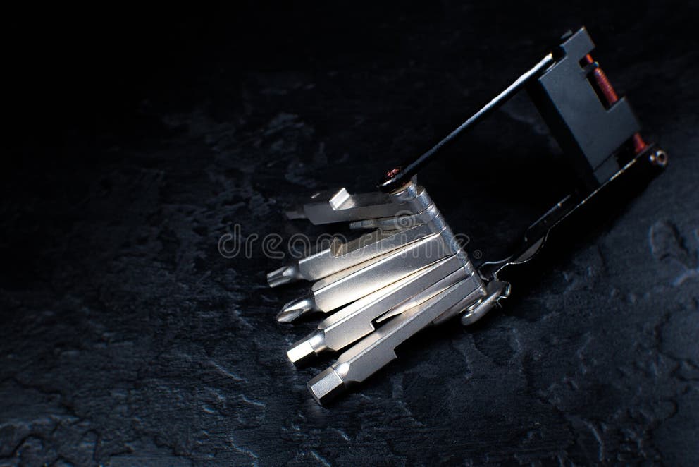 Different Types of Hex Keys. Working Instruments for Maintenance ...