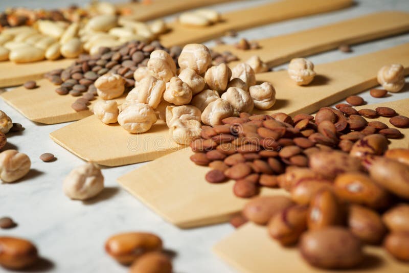 Different types of legume stock image. Image of gourmet - 208027347