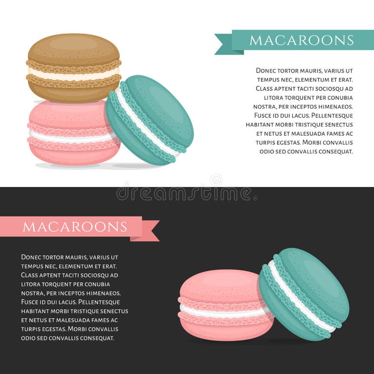 Macaroons Types Stock Illustrations – 288 Macaroons Types Stock ...