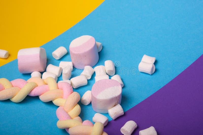 Different Types of Marshmallows Stock Photo - Image of indulgence ...
