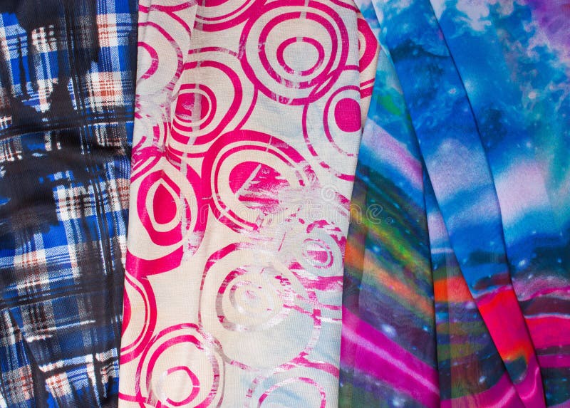 Different Types of Material Stock Photo - Image of background, oriental ...