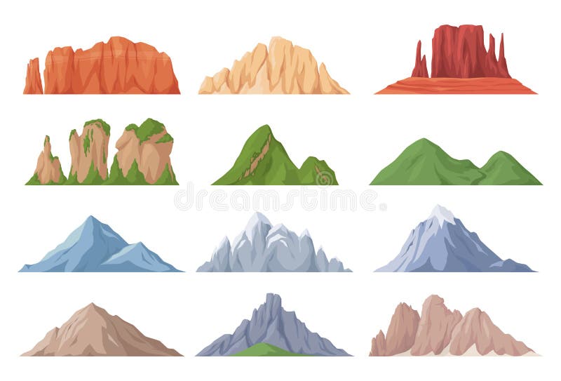 Different Types of Mountains from Different Parts of the World ...